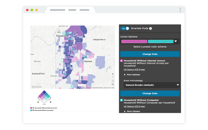 Data Tips: Use Bivariate Maps to Show Data Relationships